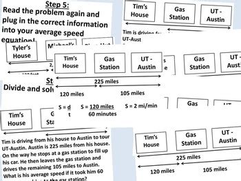 Calculating Average Speed By Science Station TPT