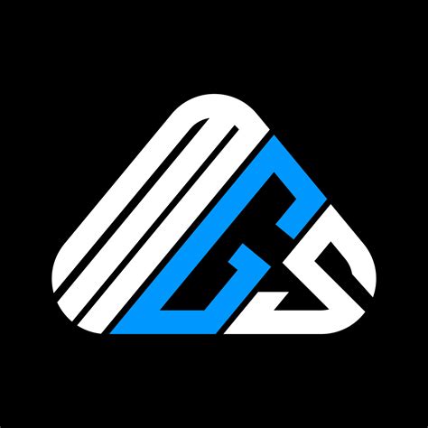 Mgs Letter Logo Creative Design With Vector Graphic Mgs Simple And Modern Logo Vector