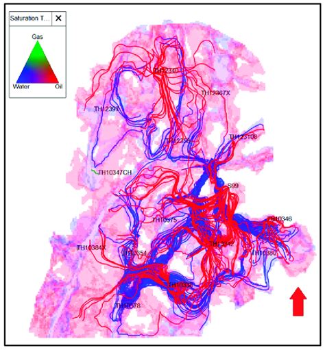 Streamline Patterns At The Peak Production Stage Download Scientific Diagram