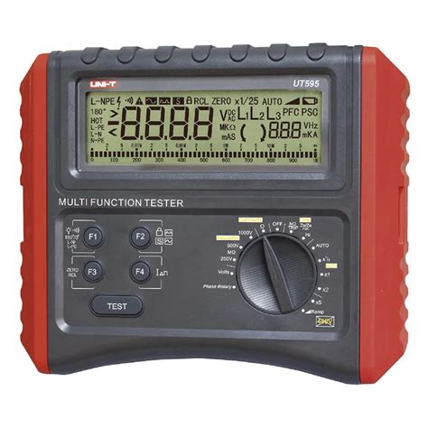Uni T Ut595 Multifunction Loop Testers Earth Ground Line Loop Impedance