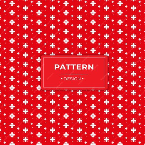 Premium Vector Pattern Design Template