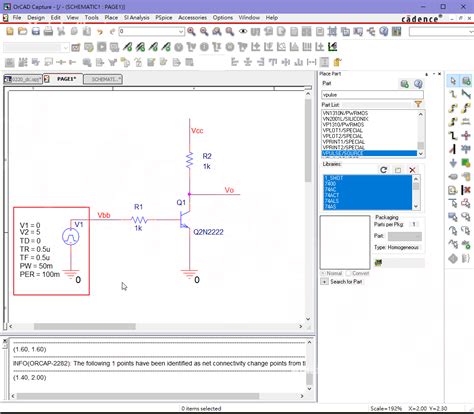 Orcad Capture 利用電晶體實作 Not Gate Hi 我劉昕