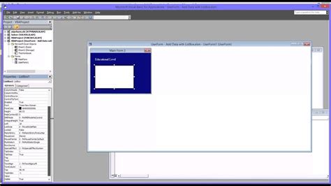 Add Data To An Excel Worksheet With A Listbox On A Vba Userform Youtube