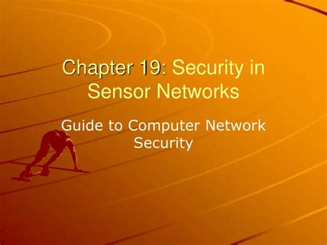 Ppt Chapter 19 Security In Sensor Networks Powerpoint Presentation Id9459064