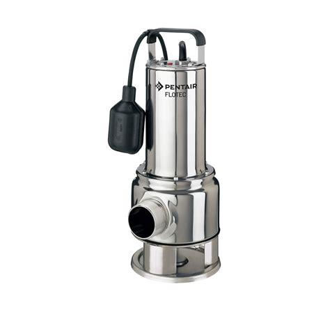 Flotec Flotec 3 4 Hp Stainless Steel Sewage Pump Max Flow 7800 Gph Model Fpses2700a