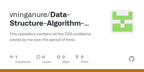 Github Vninganuredata Structure Algorithm Problems This Repository