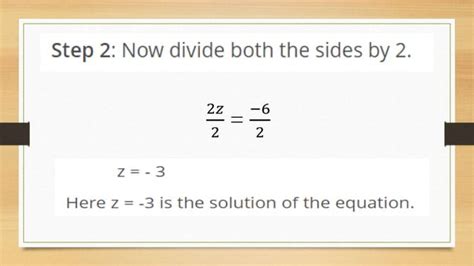 Linear Equation In One Variable PPTX Physics Science