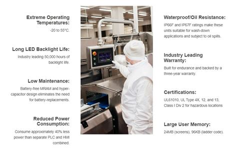 Idec Launches Inch Combined PLC HMI With I O Options News