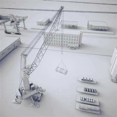 port collection 3d model 199 max free3d