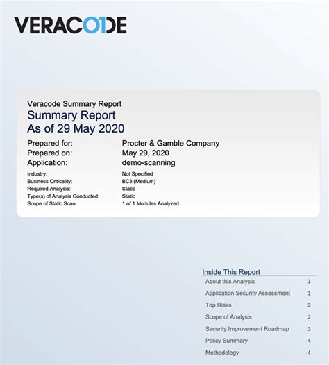 Veracode Security Code Analysis Flexmind