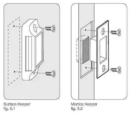 CODELOCKS CL2200 Electronic Surface Deadbolt Instruction Manual