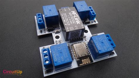 GitHub CircuitUp WiFi Relay 4CH WiFi Enabled 4 CH Relay Card For Home Automation