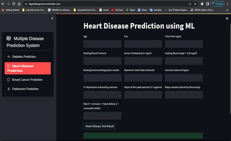 Github Picoders1multiple Disease Detection System Deployment On