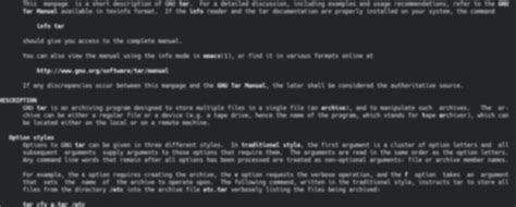 Tar On Linux File Storage And Retrieval David S Homelab Tar On Linux File Storage And Retrieval David S Homelab