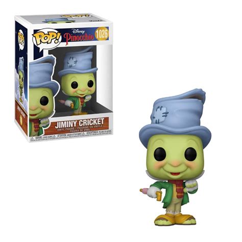 Funko Pop Disney Pinocchio 木偶奇遇記 Jiminy Cricket 蟋蟀吉明尼vinyl Figure