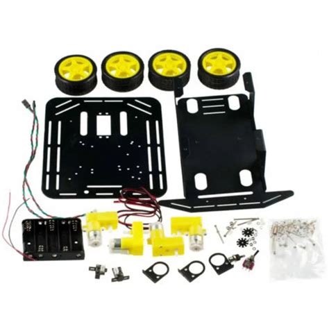 Dfrobot 4wd Arduino Compatible Platform Wencoders Robotshop