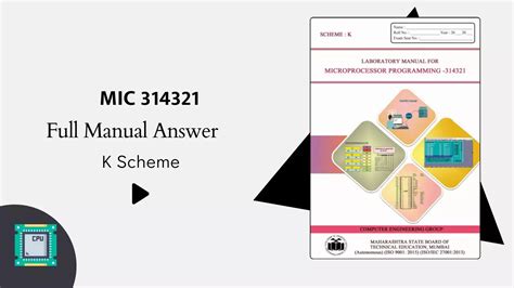 Mic 314321 Microprocessor Programming Manual Answer Msbte Diploma