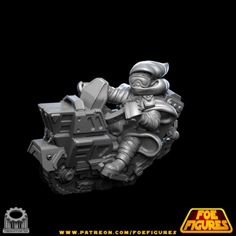 3d Printable Java Scout Bike A Turning By Foe Figures