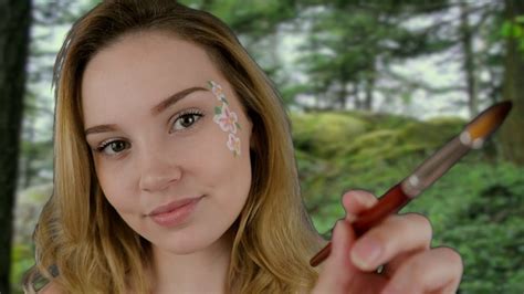 Asmr Painting Your Face ♥ Youtube