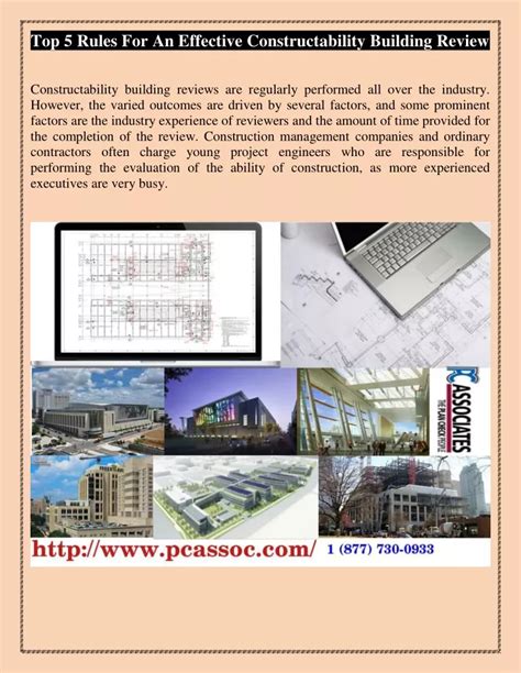 Ppt Top 5 Rules For An Effective Constructability Building Review