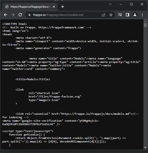 documentation page non functional · issue 171 · frappe frappejs · github