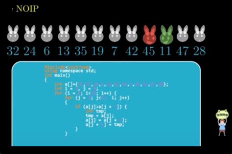 1分钟搞明白编程难点 冒泡排序 凤凰网视频 凤凰网