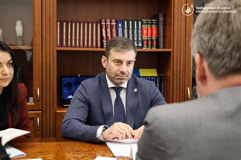 Уповноважений Верховної Ради України з прав людини Омбудсман України Дмитро Лубінець зустрівся
