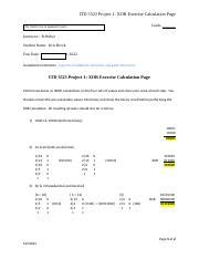 ITD 3523 Project 1 XOR Docx ITD 3523 Project 1 XOR Exercise