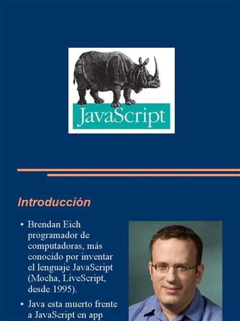 Presentacion Javascript Pdf Script Java Cadena Informática