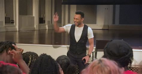 Watch Corbin Bleu Praises Teachers During Disney Imagination Campus Visit Playbill