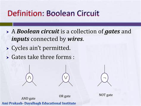 Circuit Complexity Ppt