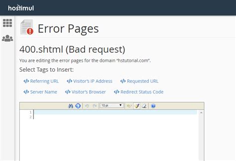 How To Create Custom Error Pages In CPanel CPanel