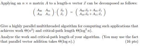multithreading analyzing the work critical path length and parallelism of algorithms stack