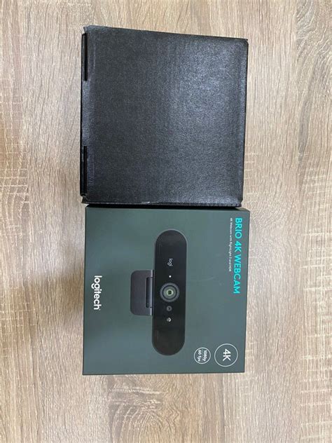 Logitech Brio K Webcam P Fps Computers Tech Parts Accessories Webcams On Carousell