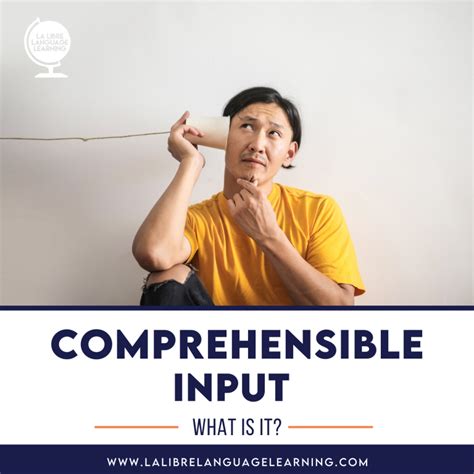 What Is Comprehensible Input La Libre Language Learning