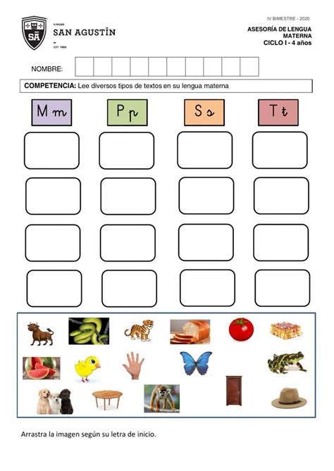 Letras M P S T Worksheet School Fun Teacher Planning Teacher