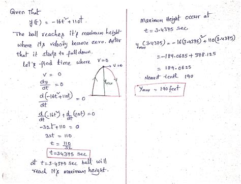 [solved] a ball is thrown vertically upward from the ground with an
