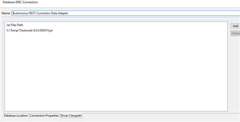 Autonomous Rest Connector Tibco Jaspersoft Studio How To
