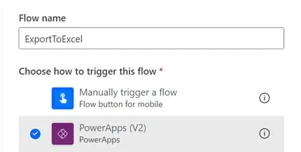 PowerApps Export Data To CSV Excel Code SharePoint