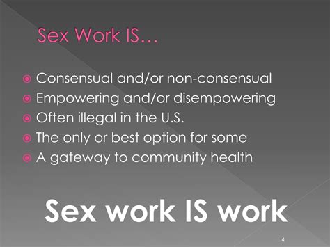 Ppt Working With Sex Workers From A Harm Reduction Perspective