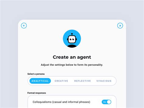 ai agent creator by maximillian piras on dribbble