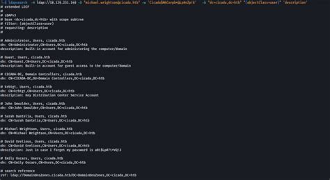 Ldap Enumeration With Ldapsearch Shinning Star
