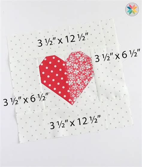Build A Heart Quilt Block Tutorial Artofit