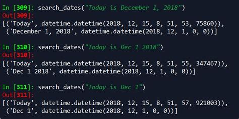 2 packages for extracting dates from a string of text in python