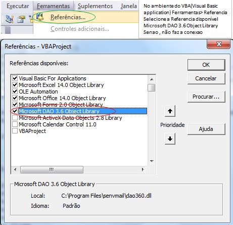 Excel VBA planilha vba access salvar dados através formulário