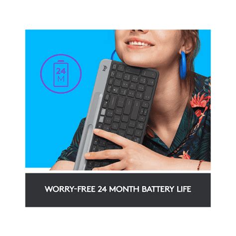 Logitech K580 Slim Multi Device Wireless Keyboard ₹2 879 00