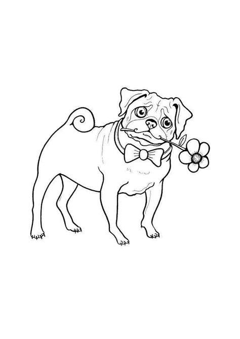 Раскраски Раскраска Бульдог во дворе Черно белые раскраски Бульдог гуляет Черно белые