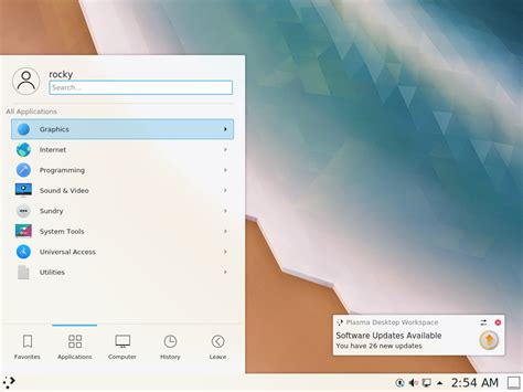Rocky Linux Kde Desktop Server World