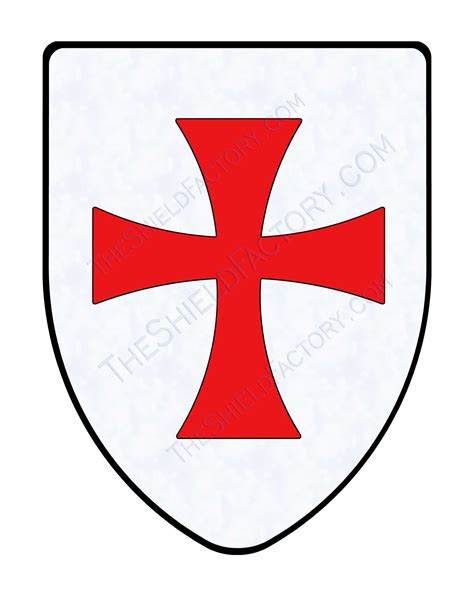 Templar Knights Shield