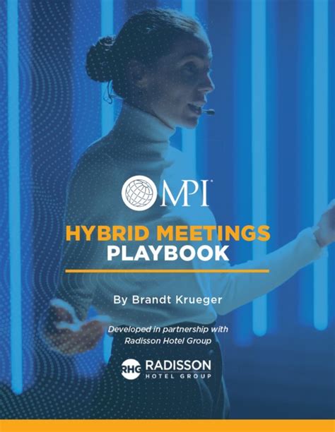 Hybrid Meetings Playbook Meeting Professionals International